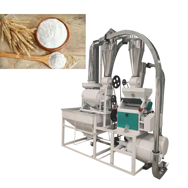 Mini wheat flour mill machinery small scale flour milling plant - Wheat ...